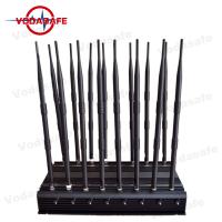 China 5.8G Full Band Wifi Signal Jammer 4G LTE 16 Antennas Wifi Signal Blocker for sale
