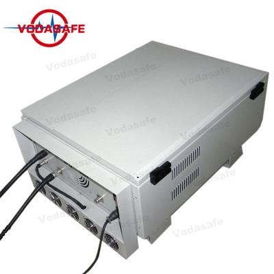 China White Color Prison Cell Phone Jammers DCS Jamming System 100 - 240VAC Power Supply for sale