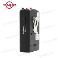 China Black Color Wireless Camera RF Detector , Hidden Camera Detector Silent Detection for sale