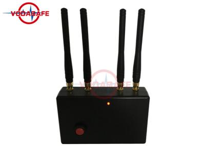 China 30 - 100m Shielding Electronic Device Jammer , Remote Control Signal Jammer ABS Material for sale