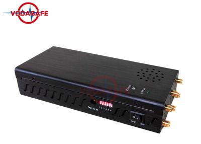China 10W Three Way Electronic Signal Jammer 8000mAh Rechargeable Powerful Battery for sale