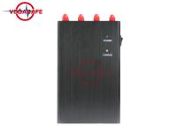 China 8 Frequency Vehicle Signal Jammer 4 Watt Total Output Mobile Phone GPS Tracker Jammer for sale