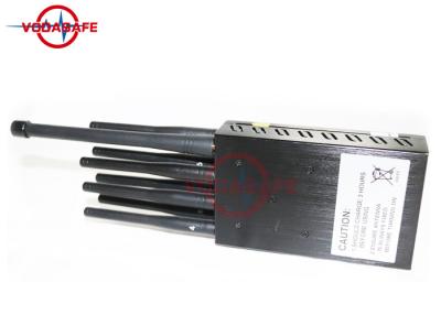 China 2G 3G 4G Wifi Cellular Signal Jammer 5 - 20m Effective Cover Radius Long Lifetime for sale