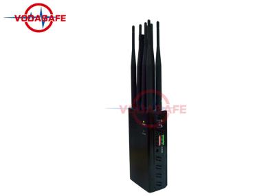 China 8000mAh Portable Signal Jammer 8 Watt Compatible With ICNIRP Standards for sale