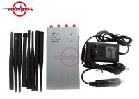 China Classroom Mini Portable Cellphone Jammer , Cellular Signal Jammer Aluminum Heat Sink for sale