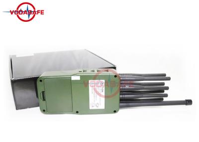 China 20m Coverage Portable Cell Phone Jammer Wifi 2.4G 5.8G Sweep Jamming Type for sale