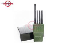 China Handheld 8 Band Wifi Signal Jammer GPSL1 1570 - 1580MHz Sweep Jamming for sale