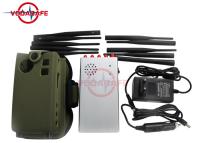 China 10 Bands Handheld Signal Jammer , Cell Phone Blocking Device With Built In Battery for sale