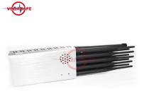 China 10 Channels Mobile Phone Signal Jammer 2.5db High Gain Omni Directional Antenna for sale