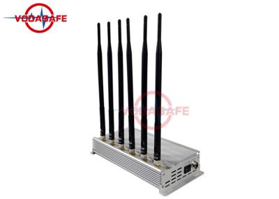 China Wifi / Bluetooth 2.4G Network Signal Jammer External Omni Directional Antennas 50m Coverage Range for sale