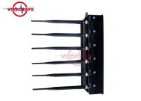 China 16 Watt Vehicle GPS Jammer , Car Remote Control Jammer Omni Directional Antennas for sale