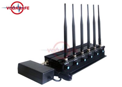 China Phone GPS Network Jamming Device 16 Watt Total Output Adjustable Working Range for sale