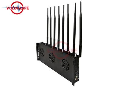 China Custom Frequency Network Signal Jammer 24 / 7 Hours Working Bluetooth 2.4G 2400 - 2500MHz for sale
