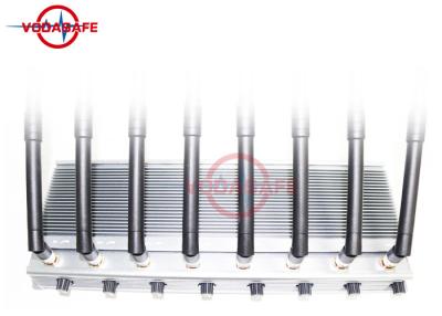 China Eight Way Desktop Cell Phone Jammer Kit WiFi 2.4G 4G 2600MHz For Gallery for sale