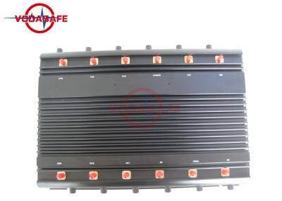 China 12 Band Mobile Phone Signal Jammer Full Frequency Stable Performance for sale