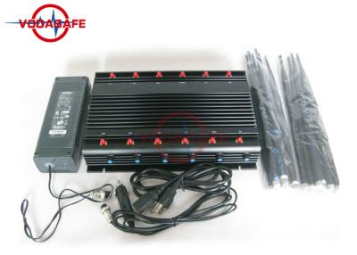 China Full Band Mobile Phone Signal Blocker , Cell Phone Jammer With 12V Car Charger for sale