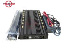 China 10 - 60m Cover Radius Cell Signal Blocker , Mobile Signal Jammer Device 40W Full Frequency for sale