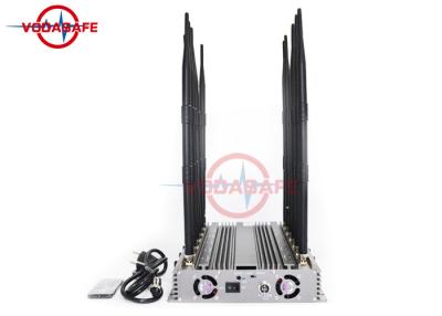 China 14 Way Full Range Cell Blocker Jammer Remote Control 40W Stable Capability for sale
