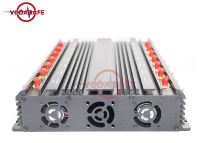 China Walkie - Talkie Network Signal Jammer Power Adjustable Function 395*238*60mm Size for sale