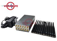 China Lojack XM Radio Mobile Phone Signal Jammer 12 Watt With Rechargeable Lithium Battery for sale
