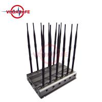 China Updated Multi - Purpose Cell Phone Frequency Jammer Stable Capability 6 - 8W / Band for sale