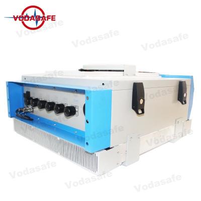 China Six Antennas Mobile Phone Signal Jammer 50dBm 1800W UHF Broadband Interference for sale