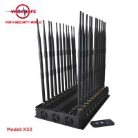 China Worldfirst GSM 47W Mobile Phone Signal Jammer 3dBi Antenna for sale