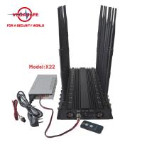 China 6GHz 22 Antennas 46Watts GSM 5G Jammer Signal Isolator for sale