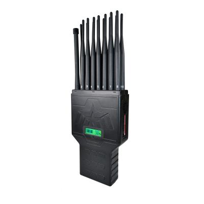 China 16 Antennas UMTS 16W Cell Phone Signal Blocker GPS Lojack WiFi 2.4G 5.8g for sale