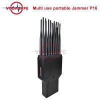China Good Cooling System Portable GPS Signal Jammer Jamming For XM Radio/Gpsl1/RF433/315 for sale