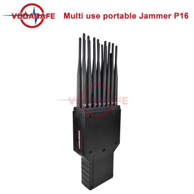 China Good Cooling System Portable GPS Signal Jammer Jamming For XM Radio/Gpsl1/RF433/315 for sale