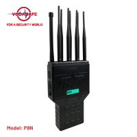 China 18W WIFI GPS Lojack Blocker 12000mAh Portable Phone Signal Jammer For Car for sale