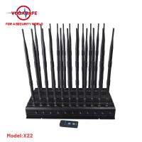 China 22 Antennas 60m 3dBi Mobile Phone Signal Jammer 3G 4G 5G LTE GSM for sale