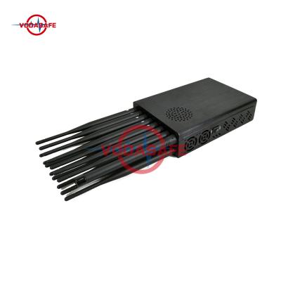 China 3G UMTS CDMA GSM Portable Signal Blocker WiFi 5g 16 Antennas for sale