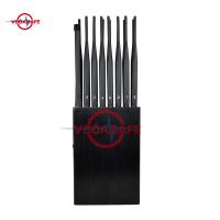 China GPS DC12V Mobile Phone Signal Jammer 12000mAh ICNIRP GPS Signal Jammer for sale