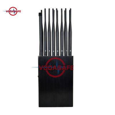 China GPS DC12V Mobile Phone Signal Jammer 12000mAh ICNIRP GPS Signal Jammer for sale