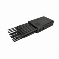 China CDMA GSM Lojack Signal Jammer 8 Bands 50 Meters 3500mAh for sale
