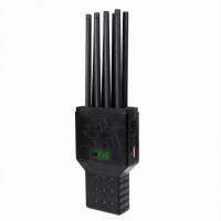 China 3500mAh Handheld Signal Jammer 8 Bands CDMA GSM 2.5dbi Bluetooth for sale