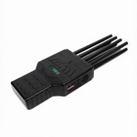 China UMTS Cell Phone Signal Jammer 8 Antennas 50 Meter 28W 3500mAh for sale