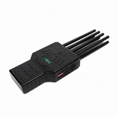 China 12000mAh 40m Portable Phone Signal Jammer ICNIRP For WIFI GPS Lojack for sale