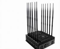 China 93W High Power Signal Jammer Stationary 12 Bands X12Pro Shielding Radius 80 Meters for sale