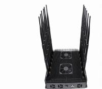 China 93W High Power Signal Jammer Stationary 12 Bands X12Pro Shielding Radius 80 Meters for sale