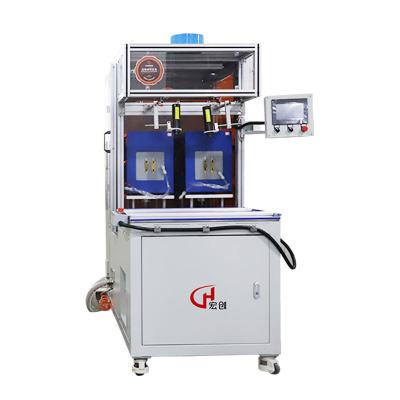 China Two Stations Aluminum Induction Brazing Machine Automatic Brazing Machine for sale