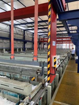 China Automatic  Zinc Chrome Barrel Plating Machine Computer Control With Digital Display for sale