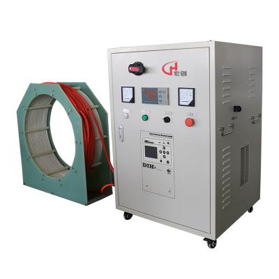 China 100kw Air Cooled Induction Heat Treatment Machine Gas Pipeline Welding for sale