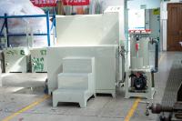 China Double Stage Centrifuging Filter Machine Flange PP Material Thick for sale