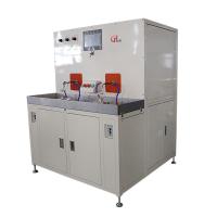 China Double Station Automatic Brazing Machine High Frequency Induction For Aluminum Welding for sale