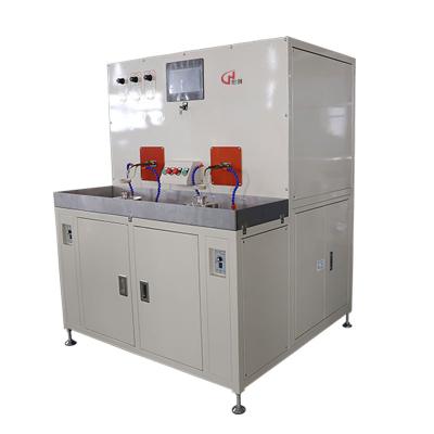 China Double Station Automatic Brazing Machine High Frequency Induction For Aluminum Welding for sale