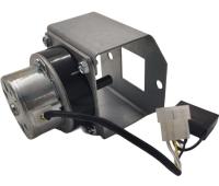 China 5.5W 2.4RPM Pellet Auger Motor Pellet Stove Auger Shaft Shade Pole With Metal Bracket for sale