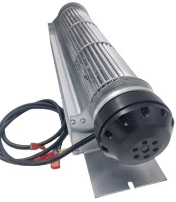 China 86mm X 360 AC Cross Flow Blower Fan Centrifugal Flow 100W 0.88A External Rotor Motor for sale